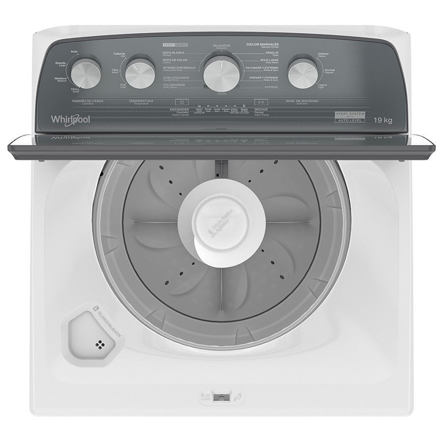 Lavadora 19kg Agitador 8MWTW1934WJM - Whirlpool Guatemala